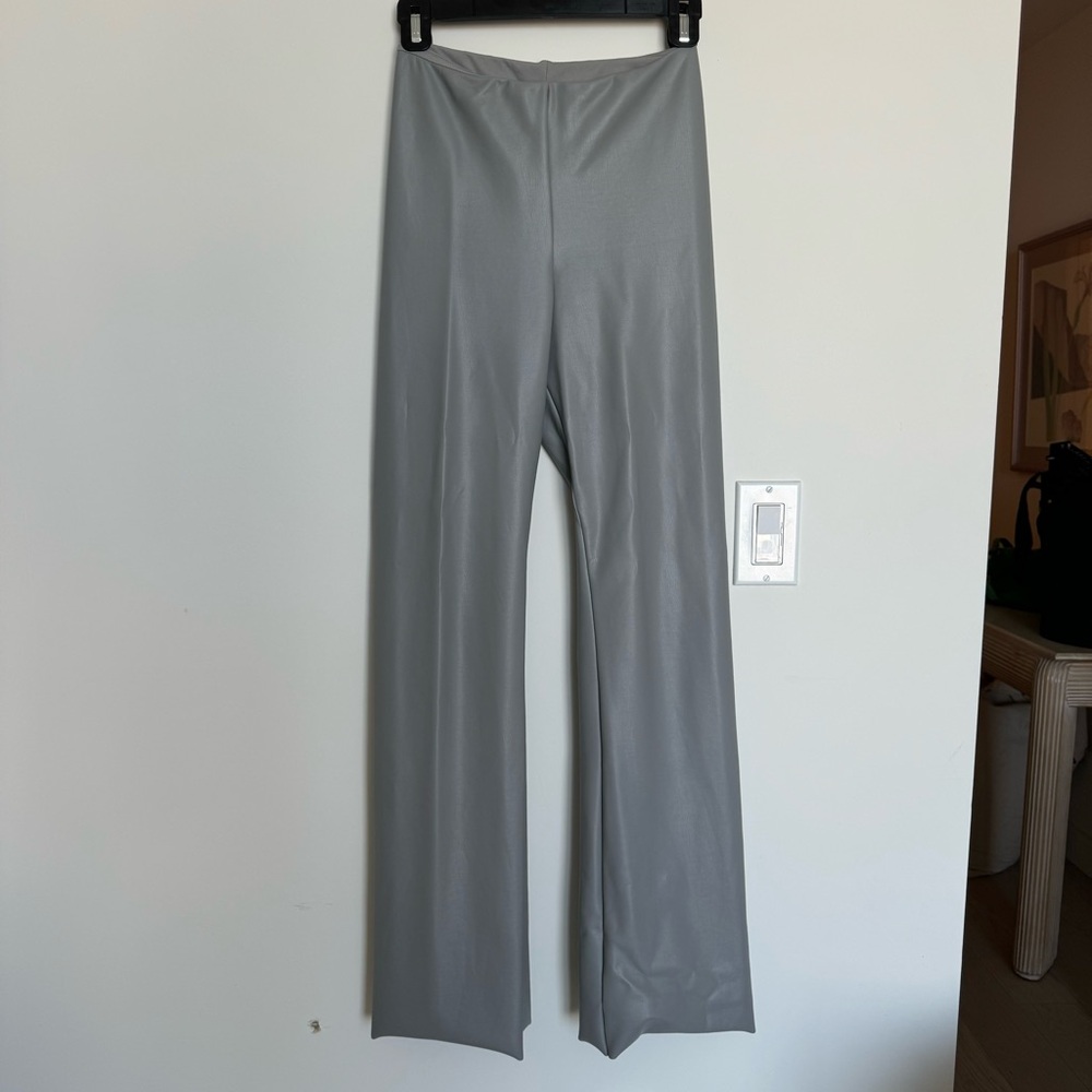 Skims Faux Leather Pants - Gem